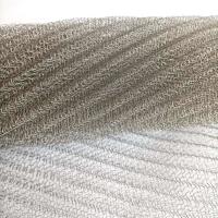 China 200-500 Type 5x7mm SUS304 Knitted Wire Mesh High Efficiency Rate for sale
