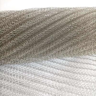 China 200-500 Type 5x7mm SUS304 Knitted Wire Mesh High Efficiency Rate for sale