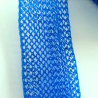 China Acid Resistant Polypropylene PP Wire Mesh 20mm Blue Knitted Wire Mesh for sale
