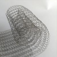 China 0.27mm Wire Vapor Liquid Filter Knitted Wire Mesh Acid Resistant for sale