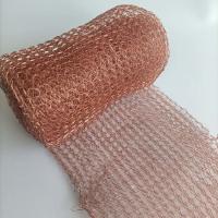 China 6 Mesh 100mm Copper Filter Mesh for sale