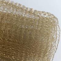 China 10mm-400mm Width  Brass Filter Screen Mesh Flat Fine Wire Mesh Roll for sale