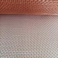China 10 Mesh Red Copper Hardware Cloth Emf Copper Mesh Radiation Protection for sale