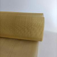 China Anti Corrosion Woven Copper Wire Mesh Fabric for sale