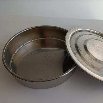 China 10cm-40cm Receiving Tray Standard Sample Test Sieves Square Hole for sale