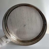 China Double Layer 350mm SUS304 Soil Testing Sieves Machine Stamped Frame for sale