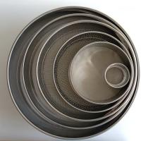 China SS304 Interchangeable Laboratory Test Sieves ASTM Particle Filter Standard for sale