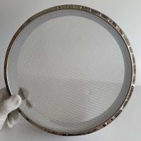 China Single Layer 250 Micron Mesh Sieve Laboratory  Sample Sieve Handmade for sale