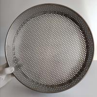 China Double Layer Woven Wire Mesh Sieves Square Hole And Perforated Plate for sale