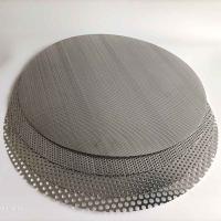 China Round Hole 3003 Aluminum Perforated Metal Screen Sheet 50mm-2000mm for sale