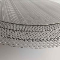 China Silver Stainless Steel 304 316 Perforated Wire Mesh Anti Corrosion for sale