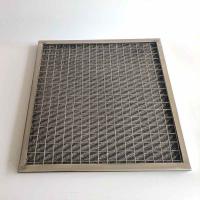 China SS Framed 0.20mm-0.25mm Knitmesh Demister Mesh Pad Mist Eliminator for sale