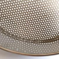 China Perforated Sheet AISI304 Round Flour Sifter 100 Micron Mesh Sieve for sale