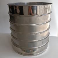 China Perforated Sheet AISI304 Round Flour Sifter 100 Micron Mesh Sieve for sale