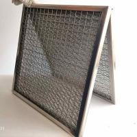 China Low resistance 40mm-1400mm Welded Wire Mesh Grill / Knitted Wire Mesh Filter for sale
