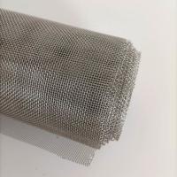 China 16-28 Mesh Stainless Steel Window Mesh Pet Resistant Insect Screen Plain Weave for sale