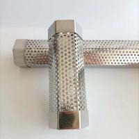 China 0.8mm Thick Smoking Filter Screen Mesh BBQ Pellet Tube Smoker 6 inch for sale