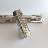 China 0.8mm Thick Smoking Filter Screen Mesh BBQ Pellet Tube Smoker 6 inch for sale