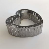 China Heart Shape Perforated Metal Filter Screen Mesh Heat Resistance for sale