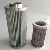 China SS304 SS316 Industrial Hydraulic Oil Filter Element Multi Layers Wire Mesh Technic for sale