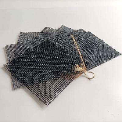 China 304 Stainless Steel Window Screen Black Powder Coated for sale