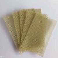 China Woven 0.03mm Brass Wire Mesh Screen Abrasion And Corrosion Resistance for sale