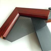 China 304 Stainless Steel Window Screen Black Powder Coated for sale