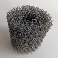 China Double Vapor Liquid Filter Knitted Wire Mesh 70mm Width Aluminum And Iron for sale