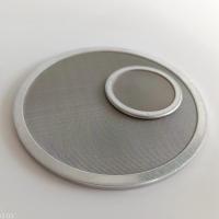 China 3 Layer Extruder Screen Pack Stainless Steel Wire Mesh Filter Discs Plain Weave for sale