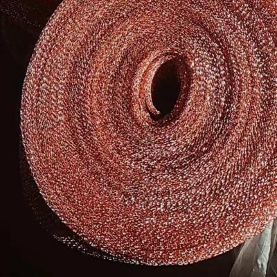 China 304 316 Corrosion Resistance Knitted Wire Mesh For Vapour Liquid Filtering for sale
