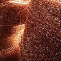 China Stainless Steel Knitted Gas Liquid Filter Wire Mesh For Oil Water Separation for sale