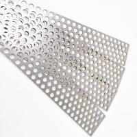 China ISO Certification Stainless Steel Round Hole Filter Perforated Metal Sheet 0.5mm-7mm for sale