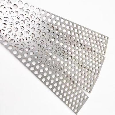 China ISO Certification Stainless Steel Round Hole Filter Perforated Metal Sheet 0.5mm-7mm for sale