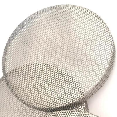 China Customizable Round Rectangle Metal Mesh Speaker Grille Cover Non Rusting for sale