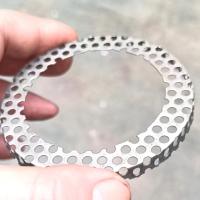 China Round Hole Custom Size Etching Metal Sheet Stainless Steel Filter Mesh 80-1000um for sale
