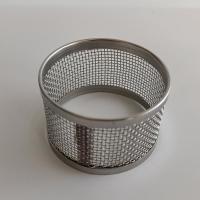 China Single Layer SS201 SS304 Extruder Screen Mesh With Frame Non Rusting for sale