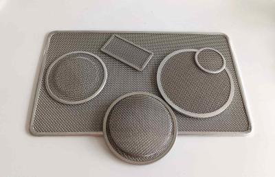 China Single Layer SS201 SS304 Extruder Screen Mesh With Frame Non Rusting for sale