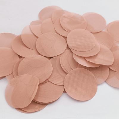 China 1–5m Copper Extruder Filter Screen Mesh Round Disc Rust Resistance for sale