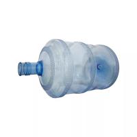 China Blue PC 5 Gallon Water Bottle Round Body Recyclable OEM For Drinking Bottled Water for sale