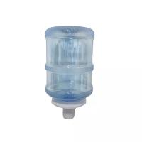 China No Handle Empty 5 Gallon Water Bottle Recyclable Blue PC For Water Cooler Dispenser for sale