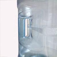 China Recyclable 5 Gallon Water Bottle Ploy Carbonate Material With Handle for sale