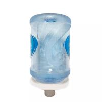 China PC Material 5 Gallon Water Bottle Round Body Reusable For Water Dispenser for sale