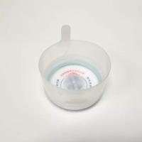 China 20 Litre Water Bottle Non Spill Caps Peel Off Type White PE With Rubber Liner for sale