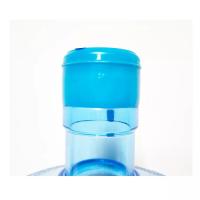 China Disposable PE Non Spill Water Jug Caps Blue Color Peel Off Type For 5 Gallon Water Bottle for sale