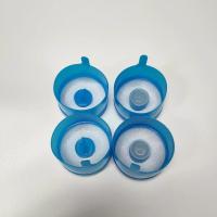 China PE Non Spill Water Bottle Caps Peel Off Type With Foam Gasket for sale