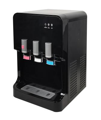 China Pipeline Counter Top Drinking Bottled Water Dispenser Type Compressor cooling for sale
