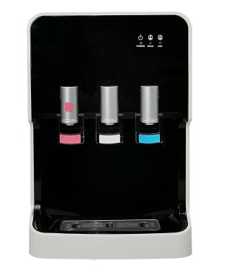 China Compressor Cooling Pipeline Desktop Tabletop Water Dispenser 3 Taps OEM for sale