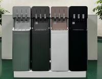 China Plastic Compressor Cooling Method Free Standing Water Dispenser In Black / Silver / White for sale