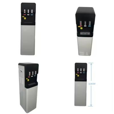 China Silver/White/Black Hot and Cold Water Dispenser with Compressor Cooling Technology for sale