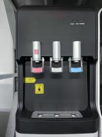 China Silver/White/Black Hot and Cold Water Dispenser with Compressor Cooling Technology for sale